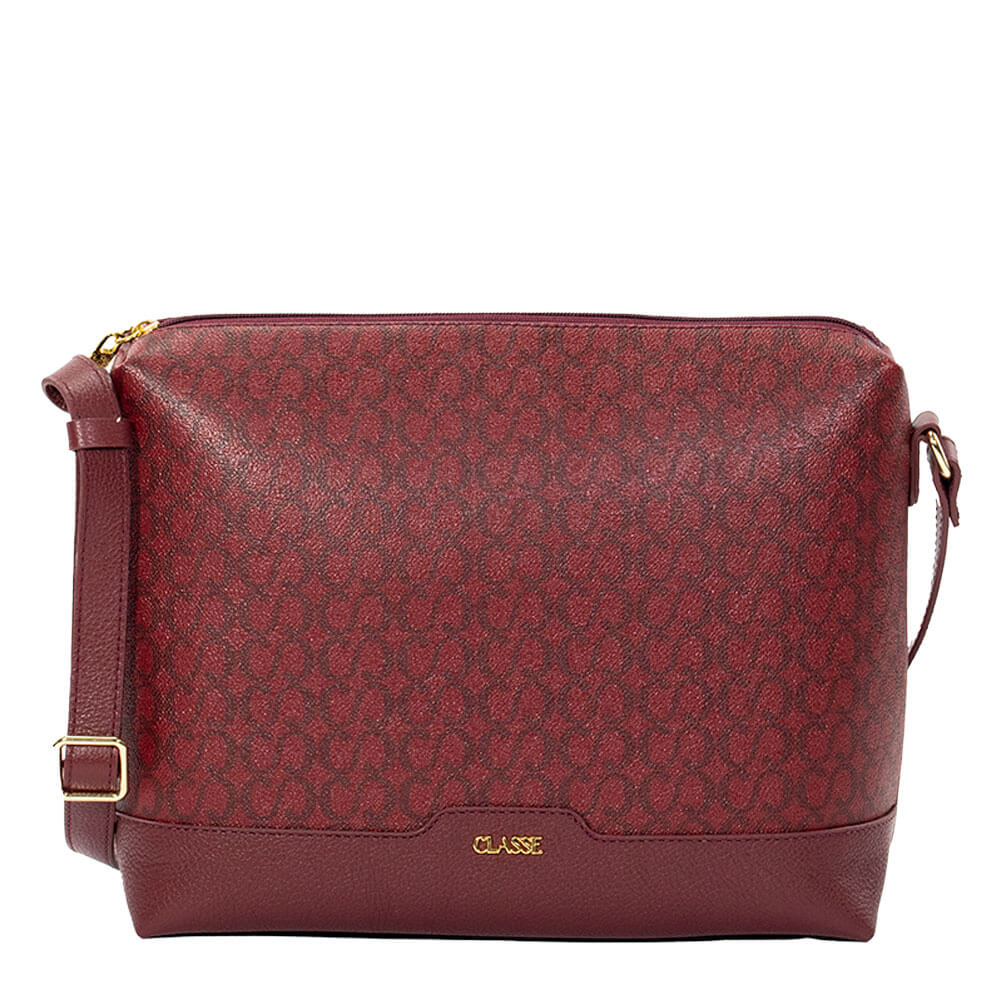 Bolsa Feminina Canvas Crossbody Helo - Ruby